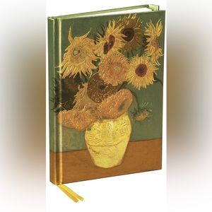 Flame Tree | Office | New Van Gogh Sunflowers Foiled Journal Flame Tree ...